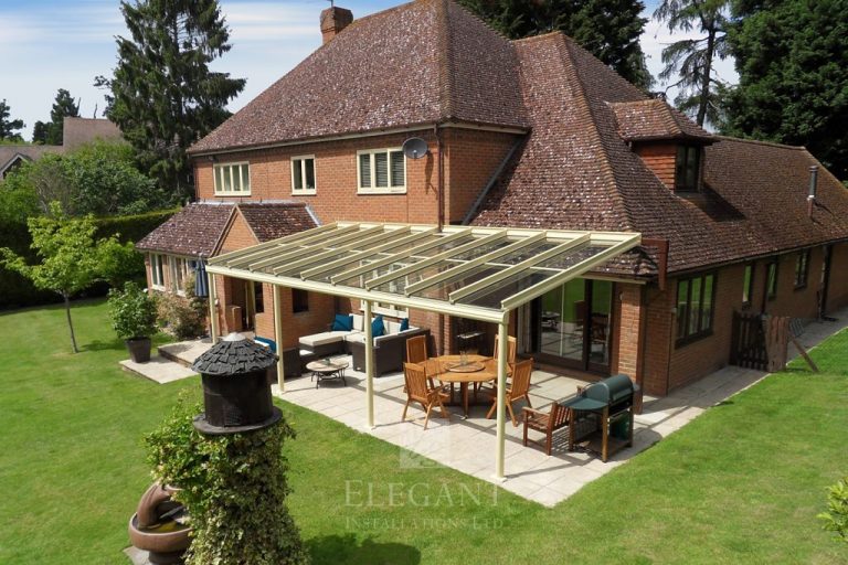 Custom Brackets – Special Fixing of Glass Verandas | Elegant